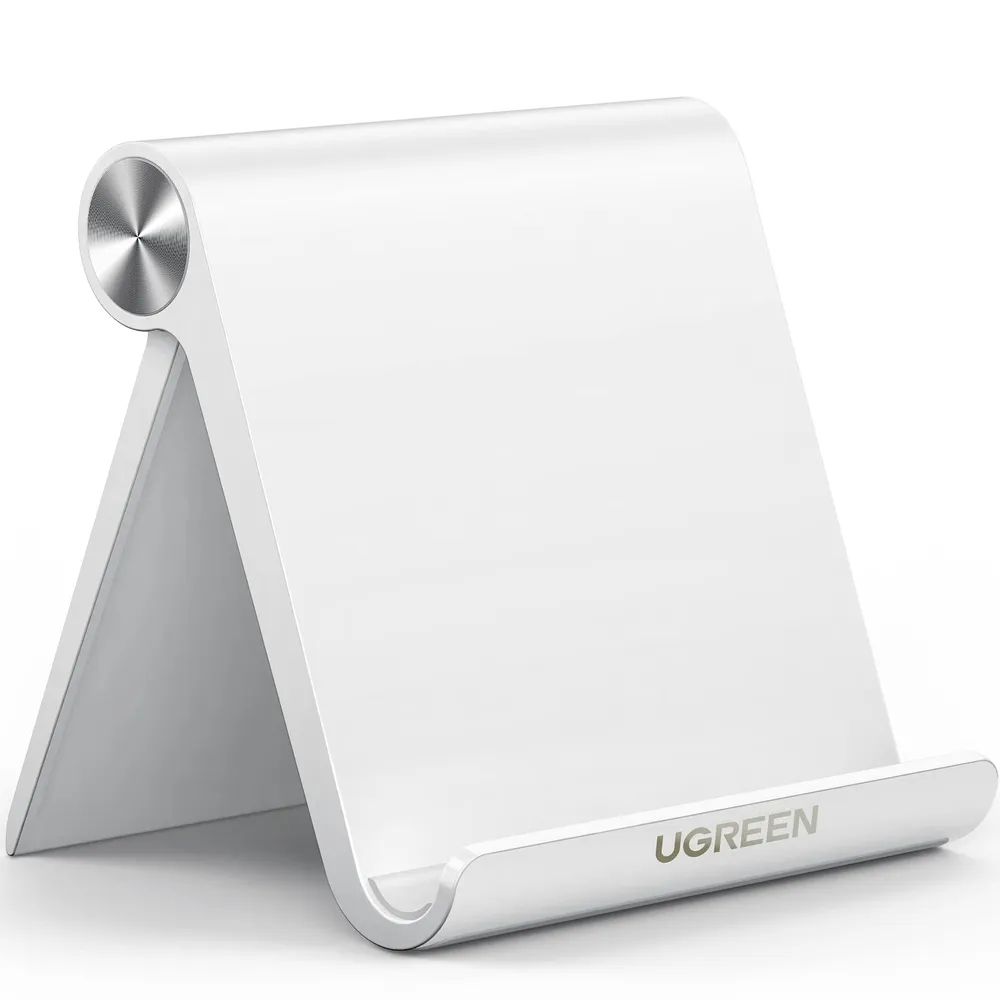 Подставка UGREEN LP 115 для телефона и планшета диагональю 4-12" настольная складная (30485) белая
