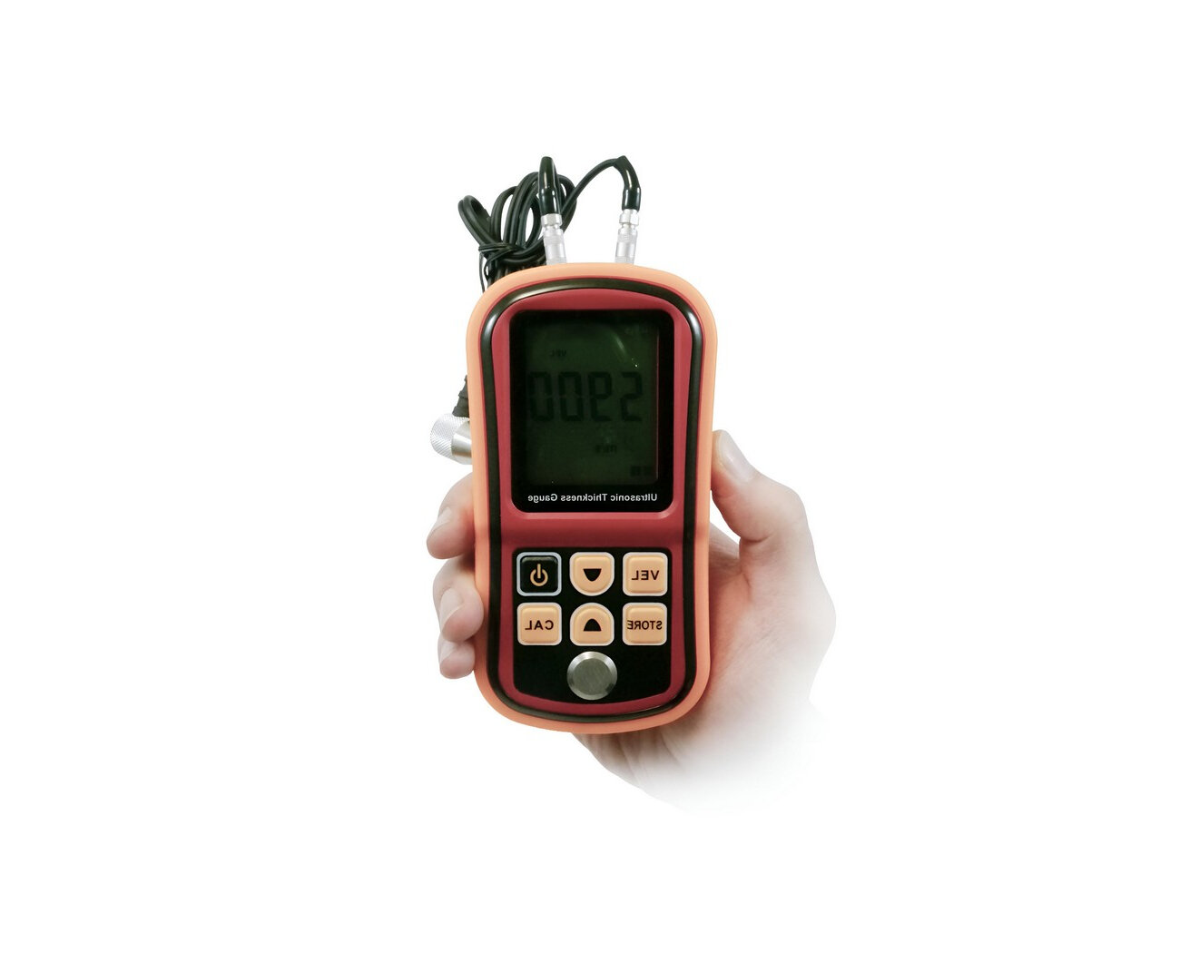 Толщиномер ультразвуковой для металла и других материалов HT Model: GM(100) (Z64619LU). Толщины от 1,2 до 225 мм. Встроенная память.