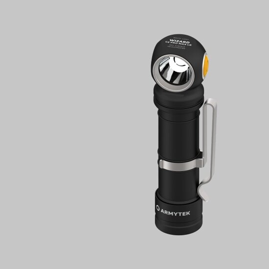 Фонарь Armytek Wizard C2 Pro Max Magnet USB + 18650 LR, 4150 лм, белый свет, аккумулятор