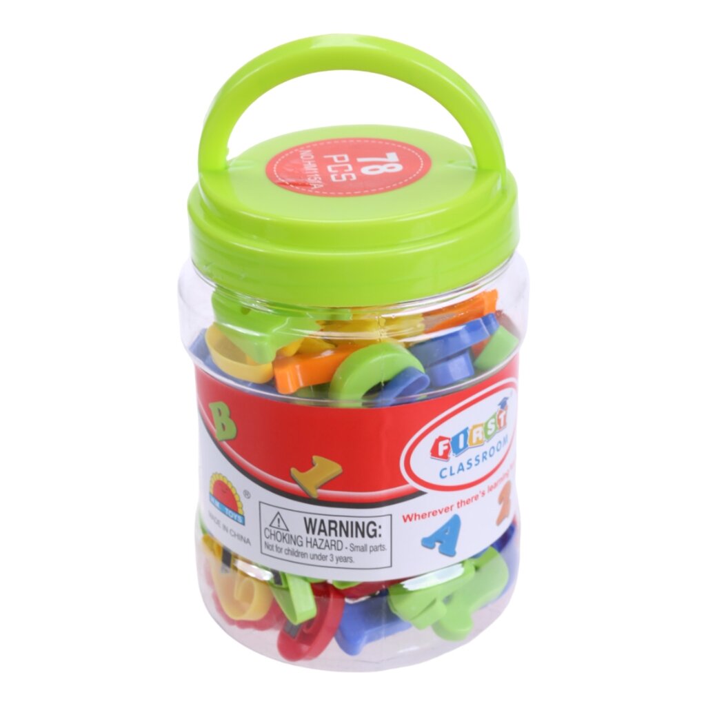 78шт Магнитные Буквы Цифры Алфавита Заглавными и Строчными Буквами для Обучающей Игрушки Ne