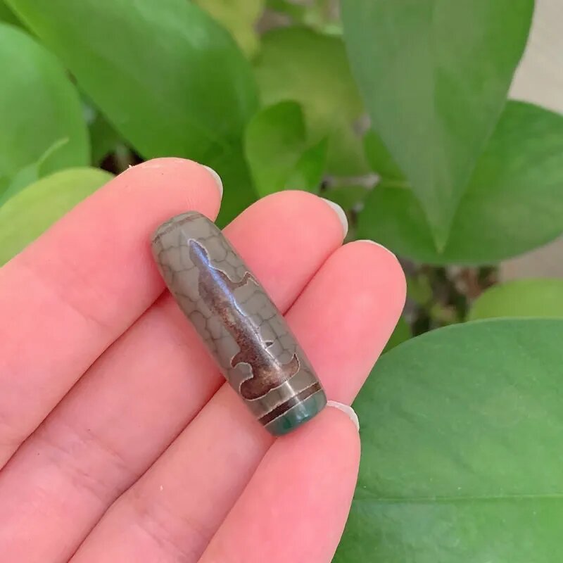 Тибетские бусины Dzi из агата, 30 мм, Цвет: Guanyin