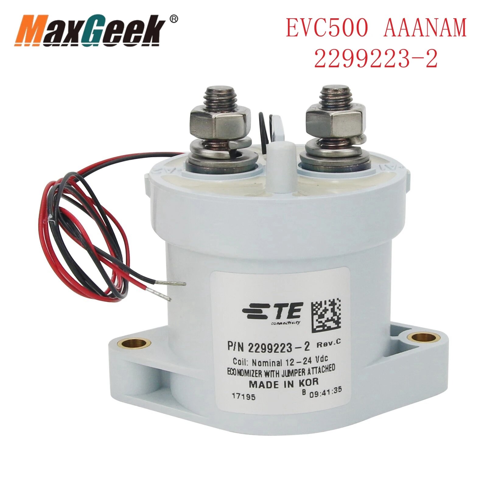 Maxgeek EVC500 AAANAM 2299223-2 реле высокого напряжения 12В