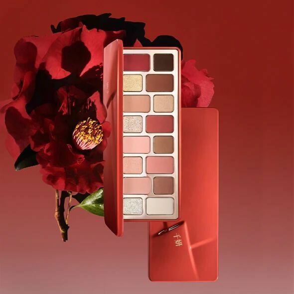 Палитра теней для век qianyan (cheeryep) , Шестнадцатицветная палитра теней для век, матовые, блестящие ,14.5 г - #Admiration