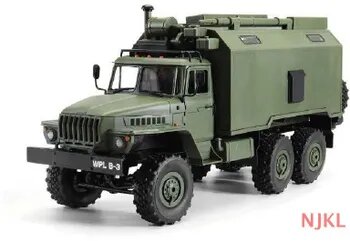 Радиоуправляемый внедорожник WPL Советский военный грузовик Урал 4WD 1:16 2.4G - WPLB-36