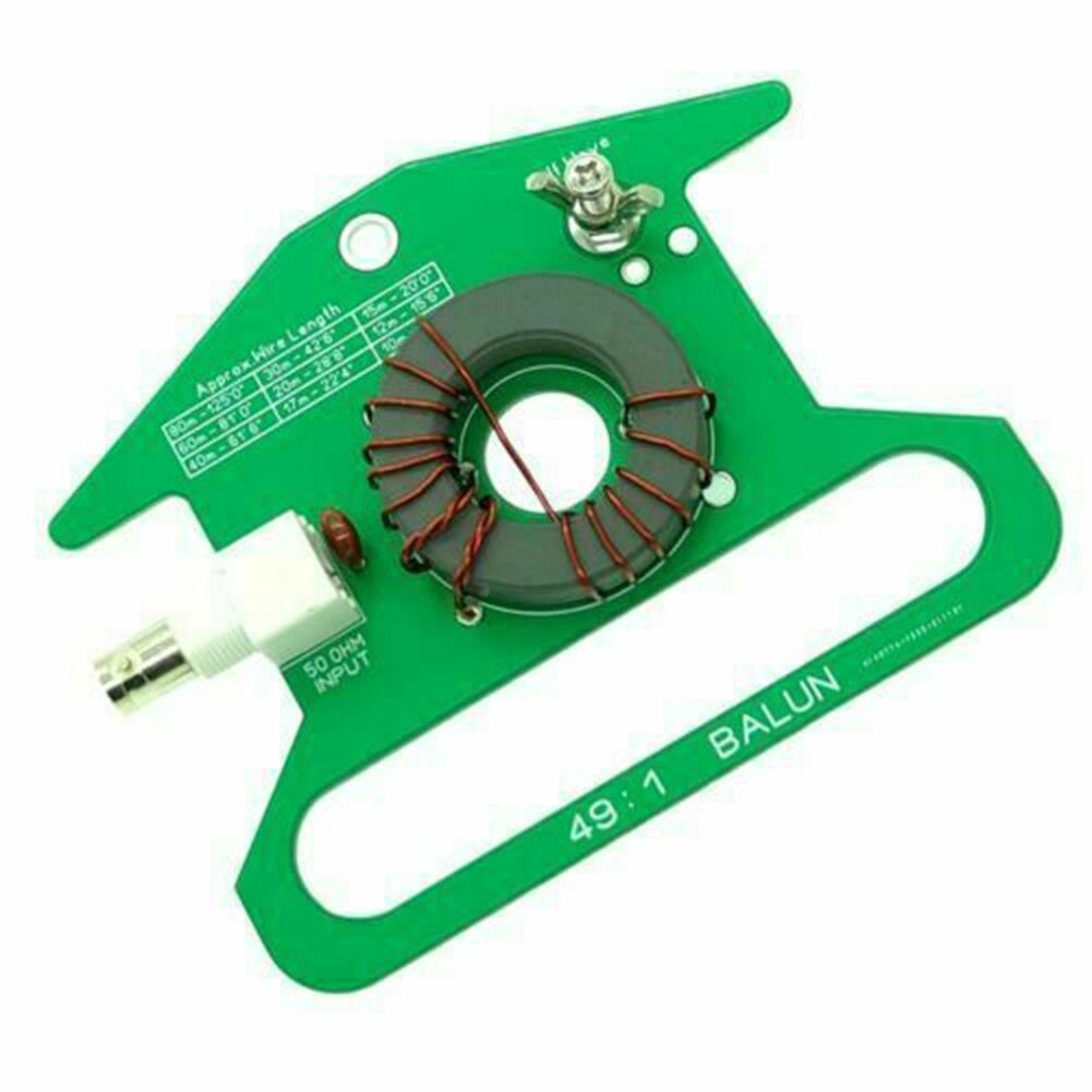 OZ-URJSH-49: Антенна Balun Unun End Fed Shortwave без настройки 100 Вт Аксессуары