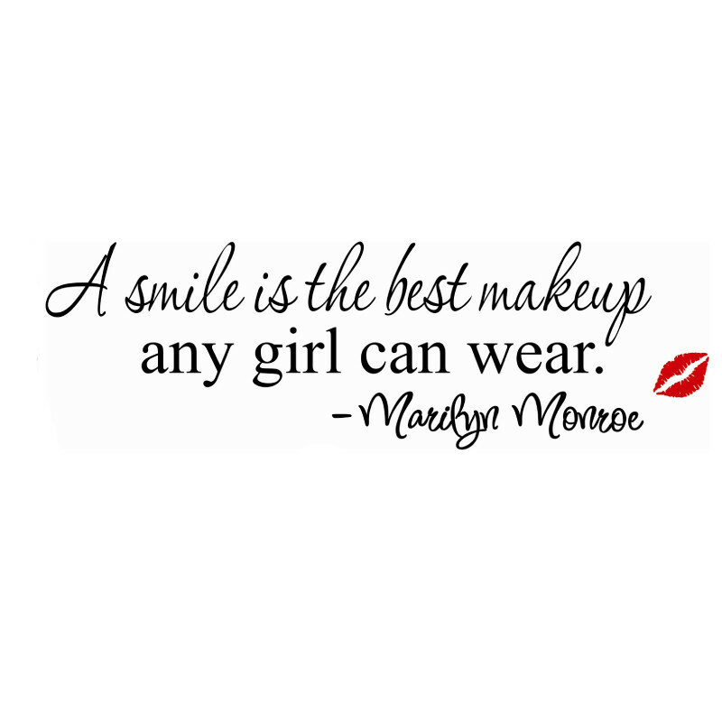 Декор настенный Marilyn Monroe Lip Icon водостойкий и огнестойкий для интерьера дома стиль 6