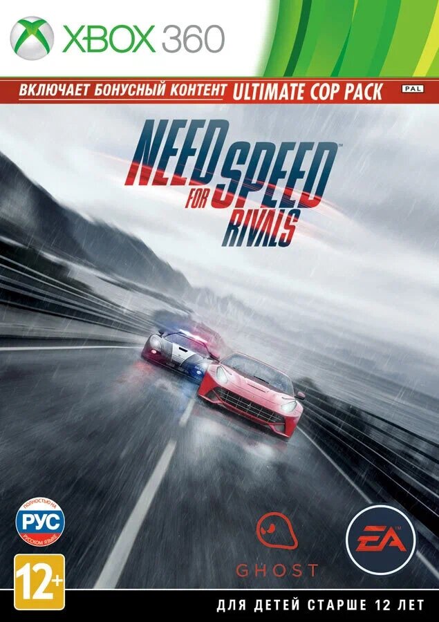Уценка!!! Игра Need for Speed Rivals. Limited Edition (Xbox 360, Полностью на русском языке)