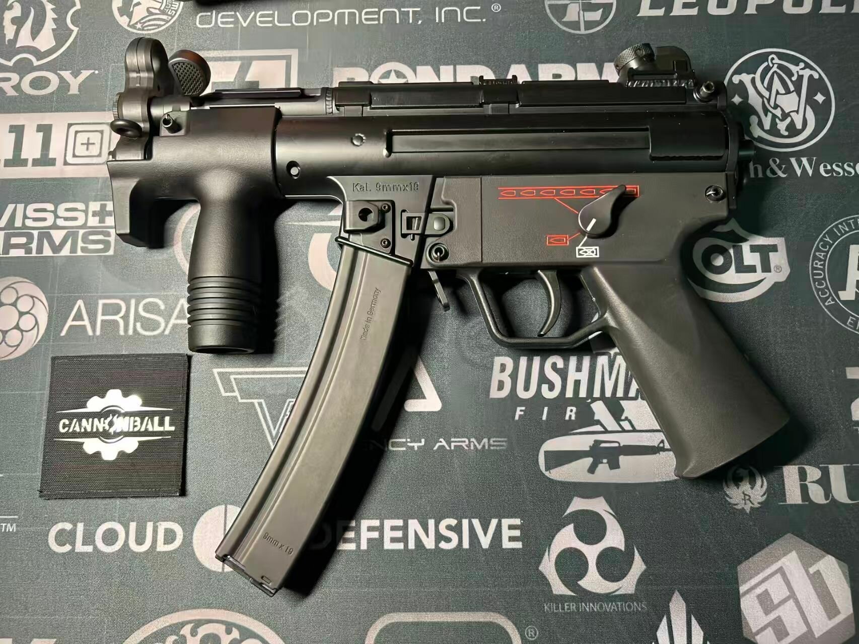 Орбизган MP5 / MP5K 7-8mm нейлон (металлическая версия опция)