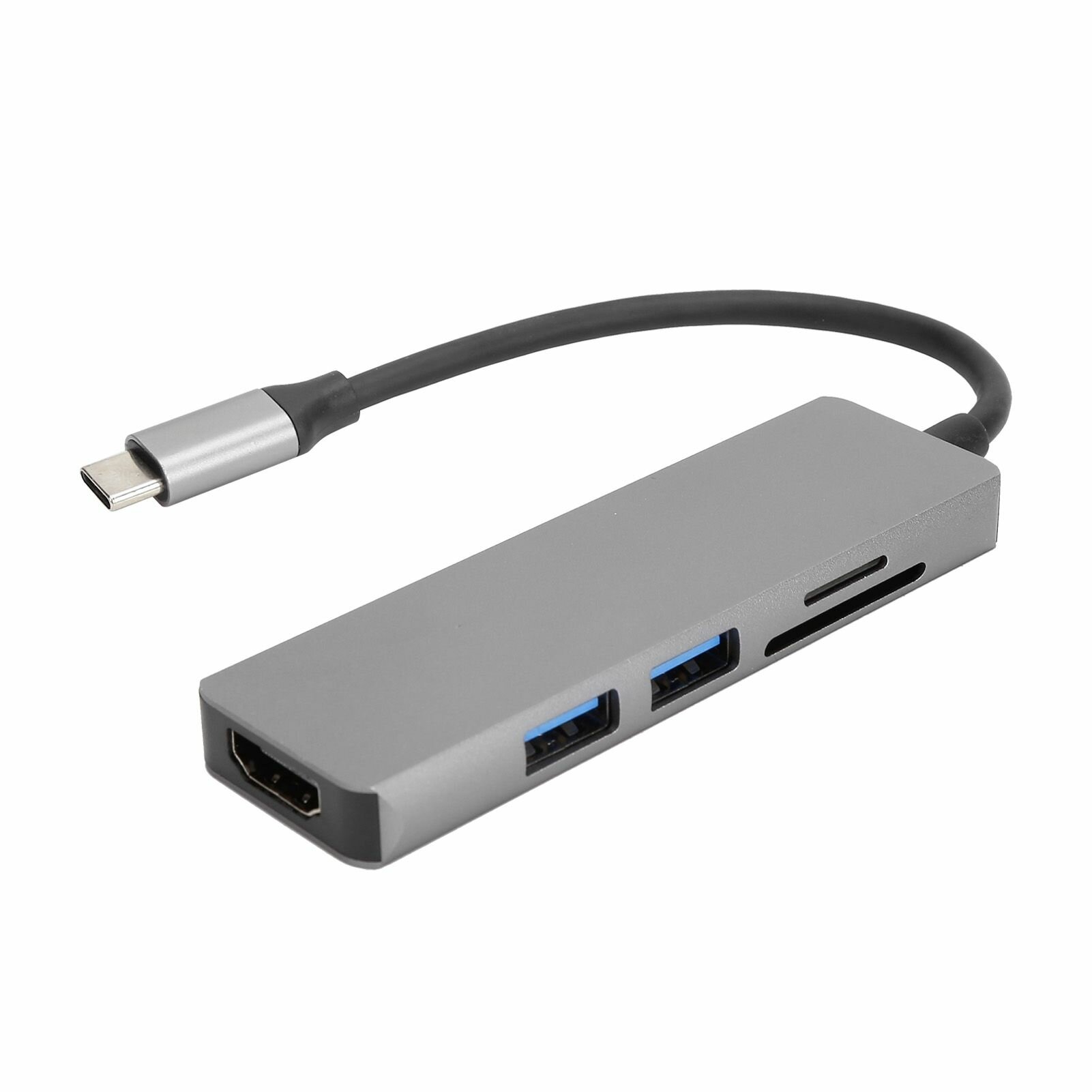 Адаптер мультимедиа 5 в 1 TypeC к HD портативный дисплей 4K концентратор