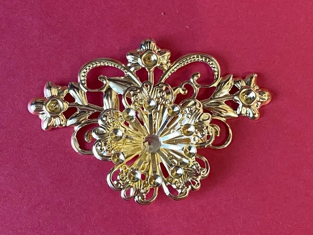 Филигрань 66*45 - 10 шт розовое золото