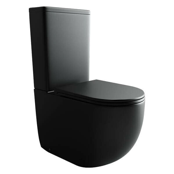 Напольный пристенный унитаз Ceramica Nova Metropol Rimless CN4001MB