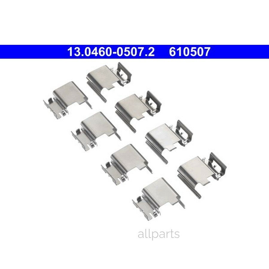 ATE 13.0460-0507.2 Комплектующие, колодки дискового тормоза