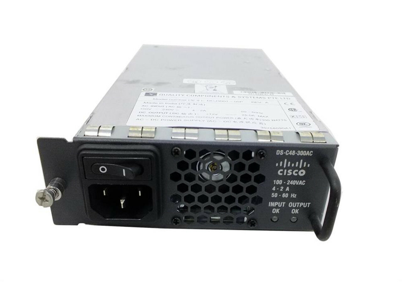 Блок питания Cisco DS-C48-300AC 300W 100-240V для Cisco MDS 9148S