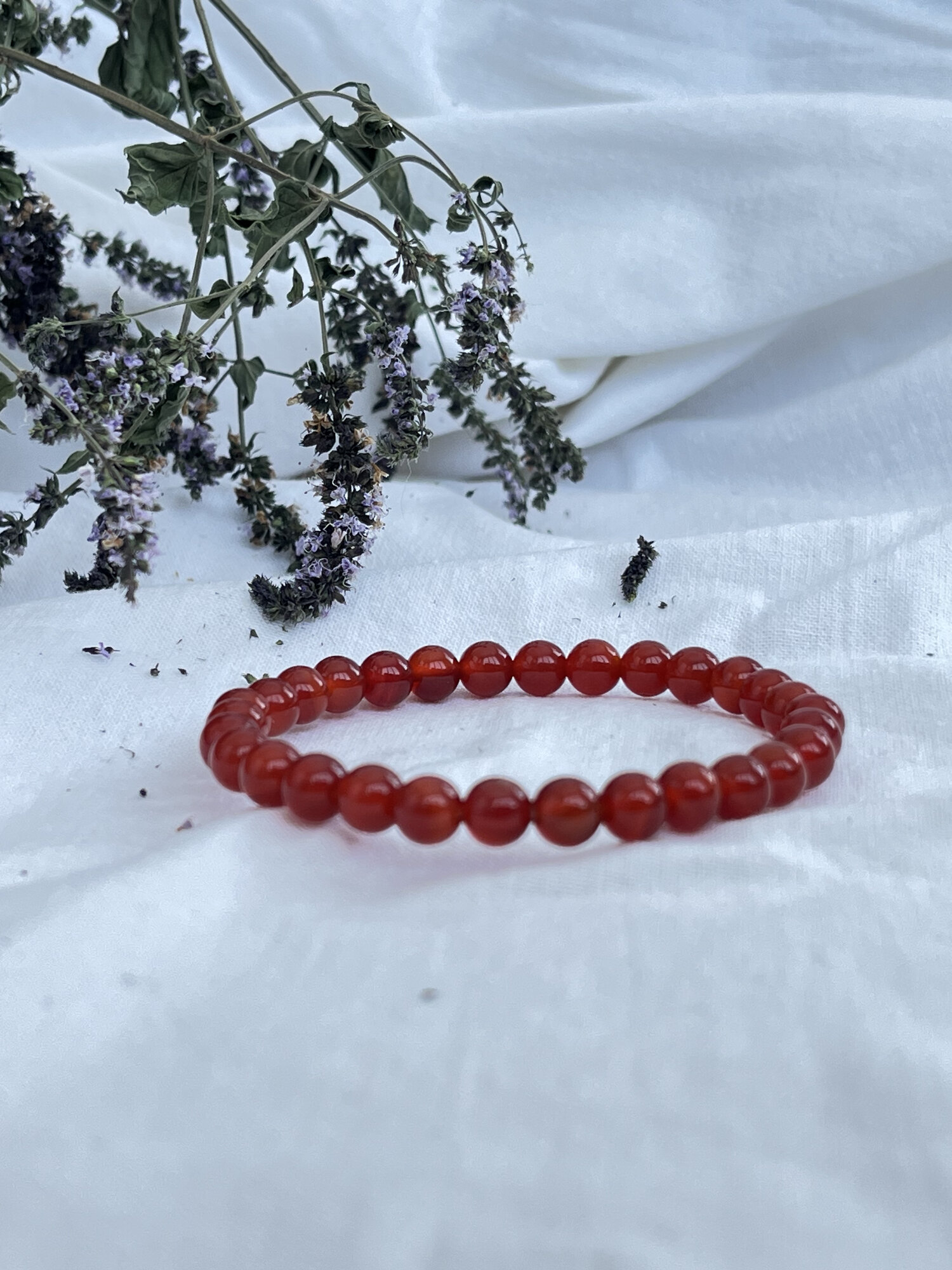 Браслет, сердолик