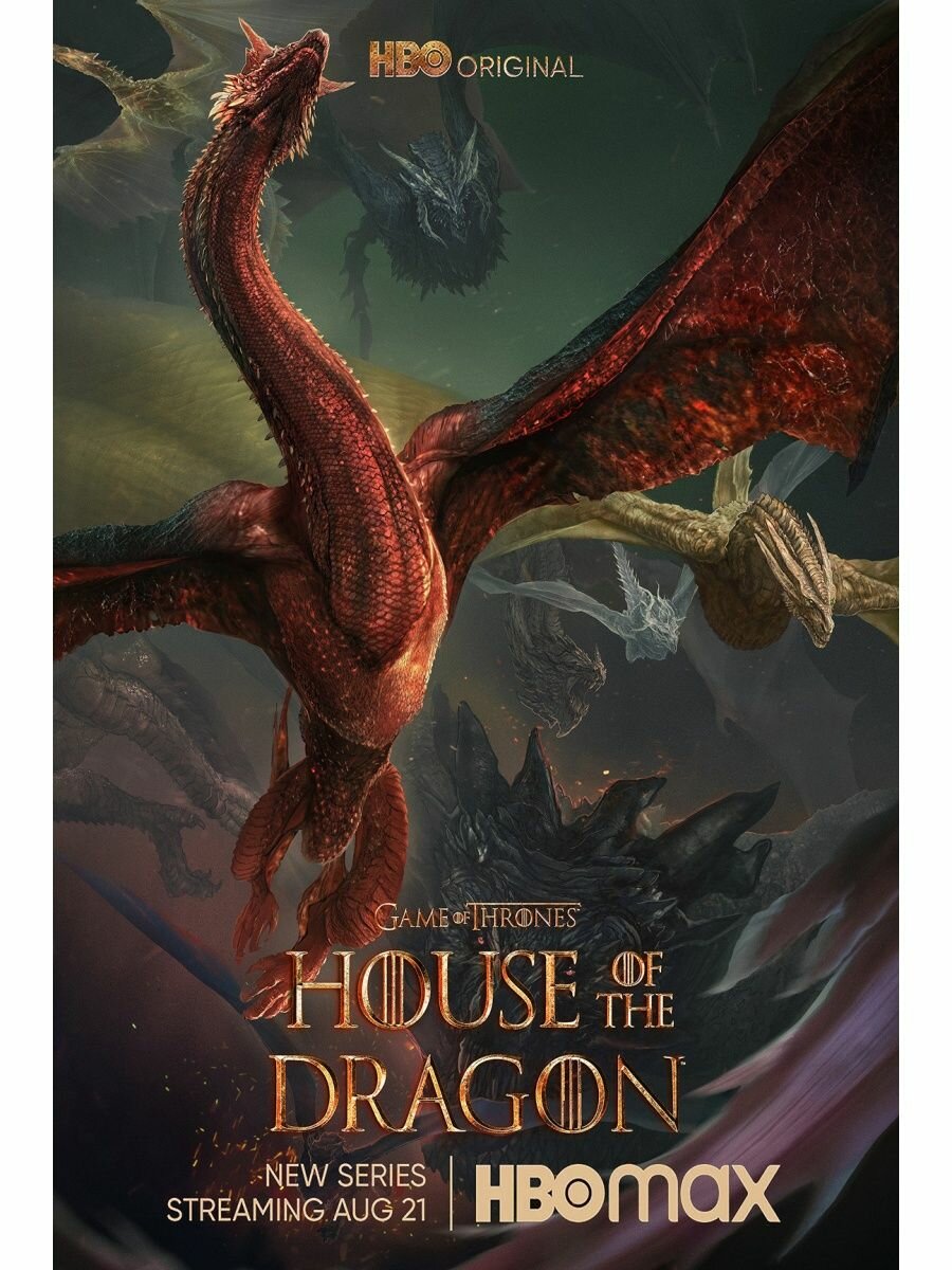 Постер "Дом Дракона. История гражданской войны"