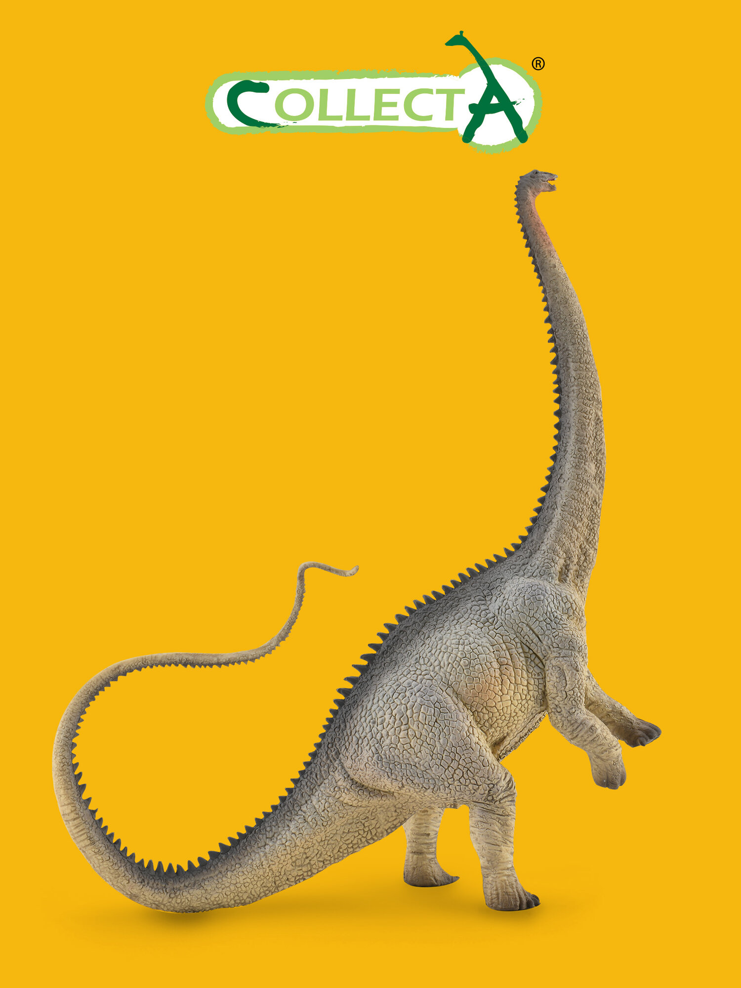 Фигурка динозавра Collecta "Диплодок серый" высота 23 см, 88896b