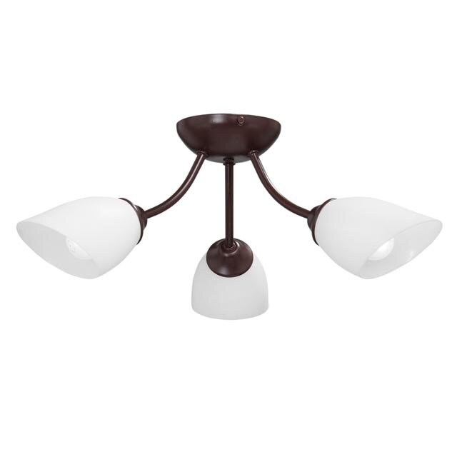 Люстра потолочная VITALUCE Симпл 3x40Вт E14 пластик, металл