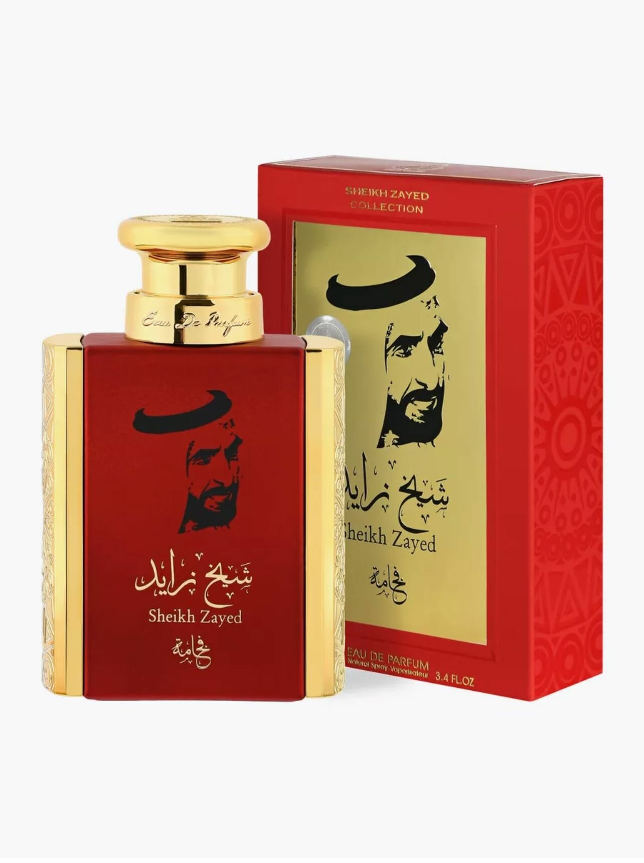 Парфюмерная вода Ard Al Khaleej "Sheikh Zayed", древесная пряная, мужская, 100мл