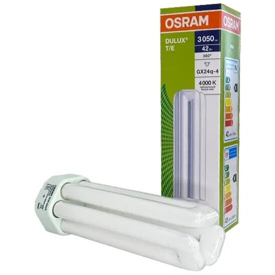 Лампа люминесцентная Ledvance-osram DULUX T/E 42W/21-840 PLUS GX24q-4 - лампа OSRAM