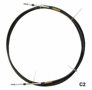 Трос управления С2 13' 3,9м CC17213 (д.7мм, ход 87мм) Yamaha, Tohatsu, Suzuki, Honda