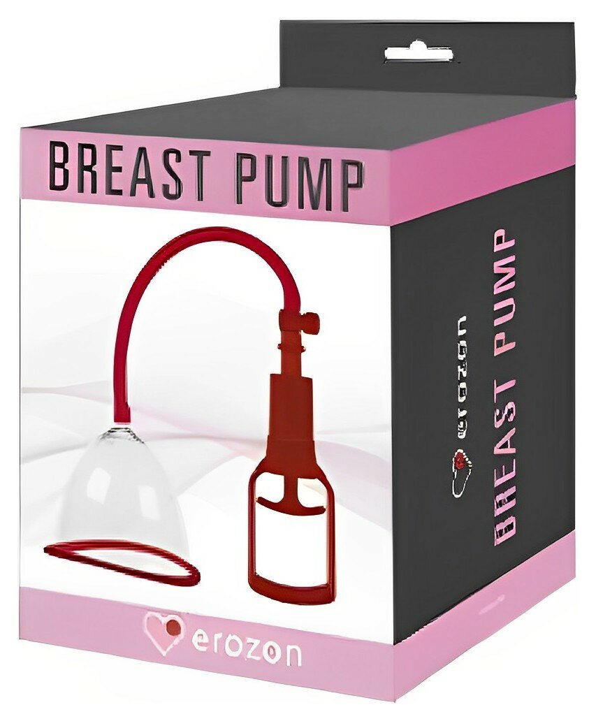 Вакуумная помпа для груди с поршневым механизмом Breast Pumps Erozon