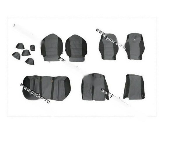 Чехлы chevrolet cruze с 2009г жаккард/кожзам задняя спинка раздельная