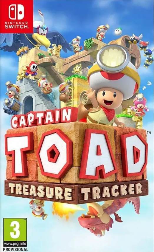 Игра Captain Toad: Treasure Tracker для Nintendo Switch (TRA-HAC-AJH9A-UKV) (Английская версия)
