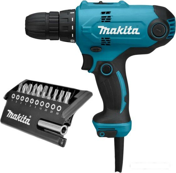 Шуруповерт Makita DF0300X2 (набор оснастки D-30651)