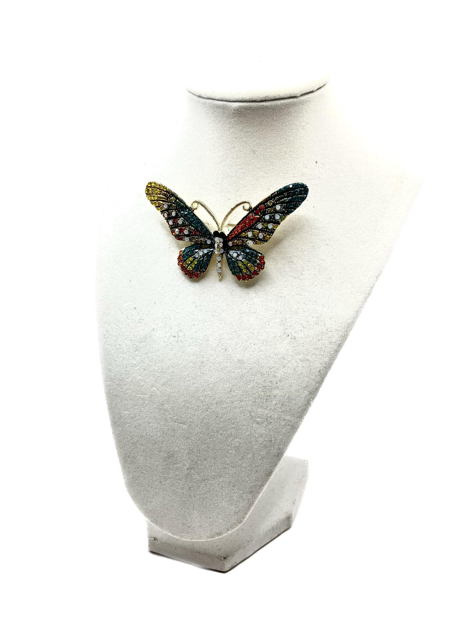 Брошь, кристаллы Swarovski