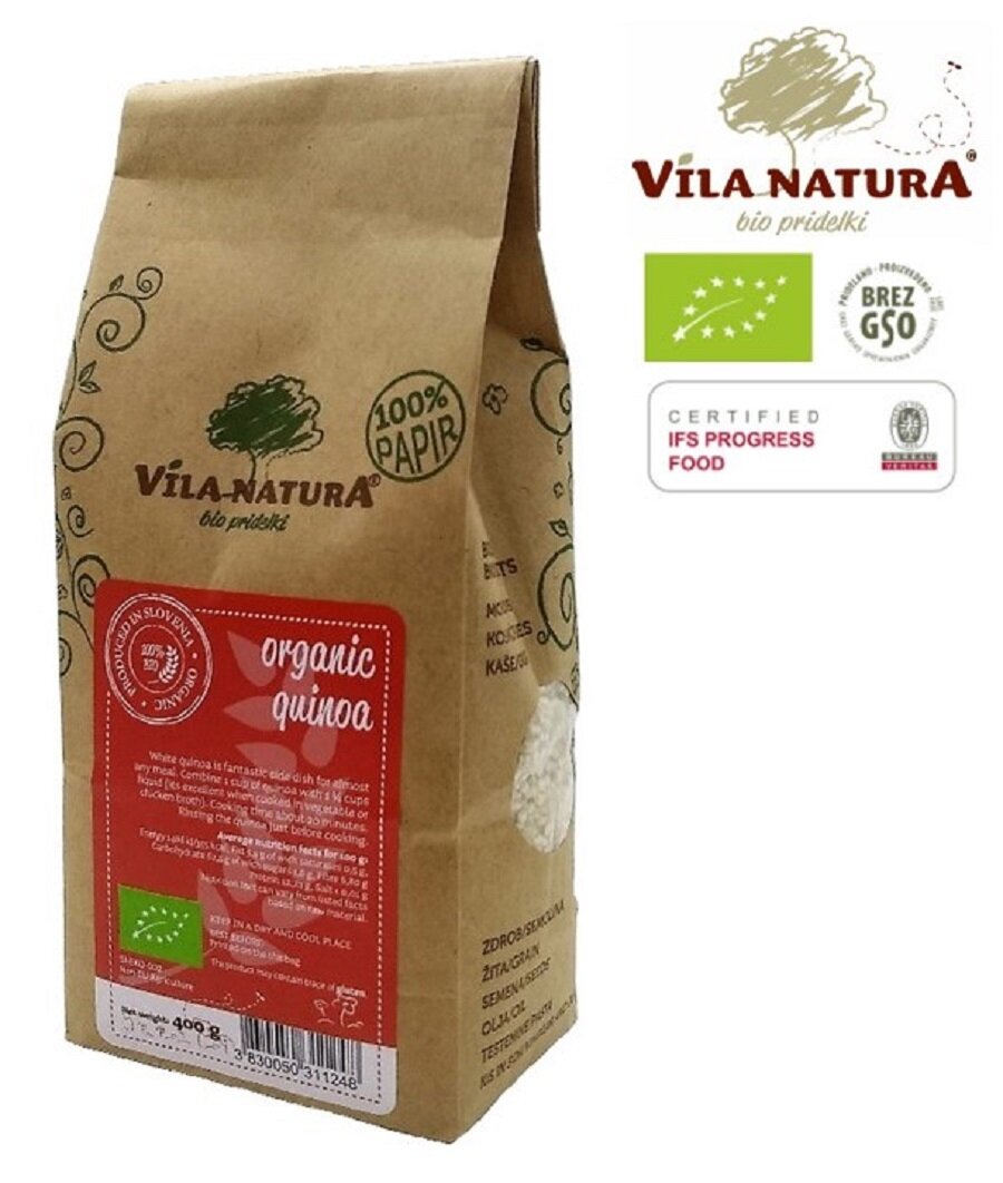 Крупа киноа белая био Vila Natura Словения 400г