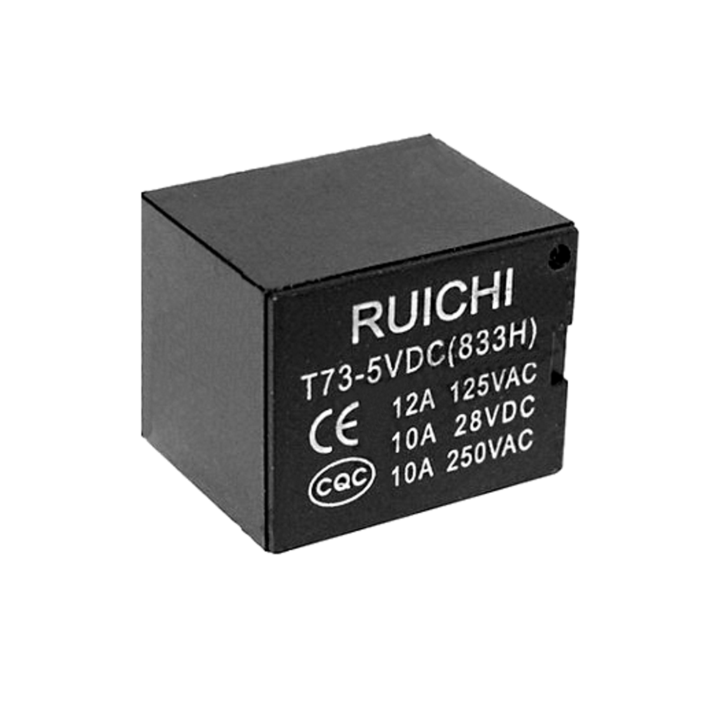 Электромагнитное реле 5В 10А - перекидной контакт для управления нагрузкой