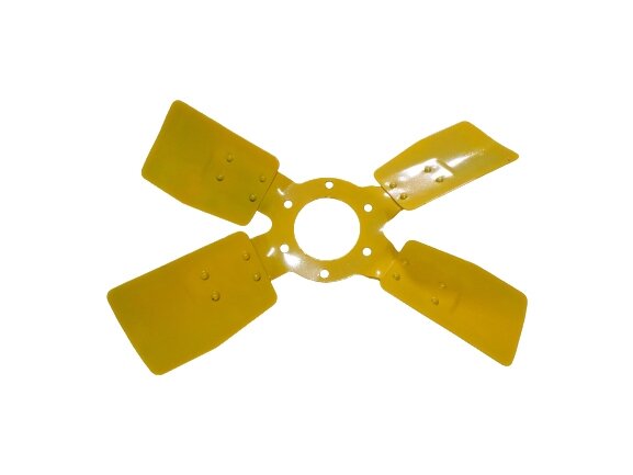 Вентилятор насоса водяного МТЗ (4-х лопаст, сталь)