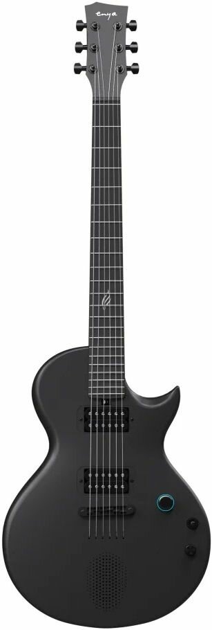 Enya NOVA GO SONIC/BK - Электрогитара Les Paul со встроенными эффектами с чехлом, цвет чёрный
