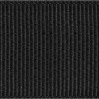 Лента репсовая 4 см 23м. 039 Чёрный