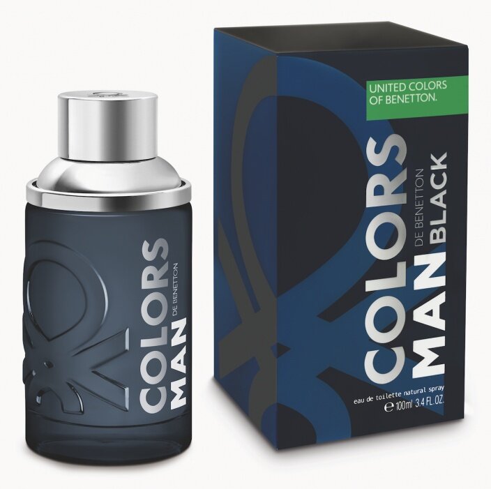 Benetton Colors Man Black туалетная вода 100 мл
