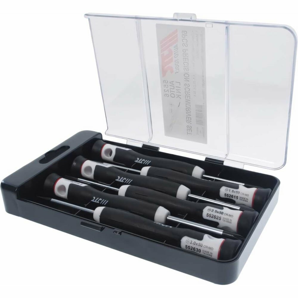 Набор прецизионных отверток 6шт 150мм JTC-5526