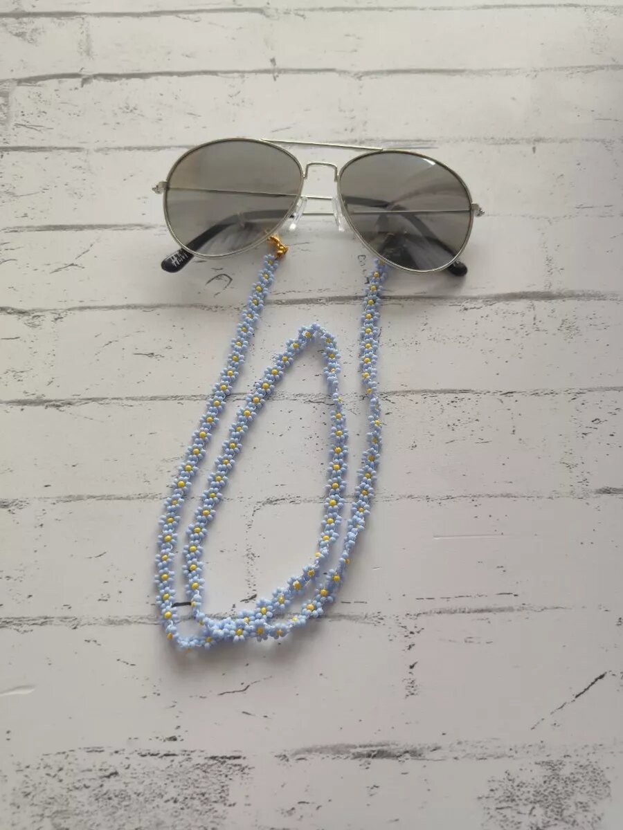 Цепочка для очков и наушников