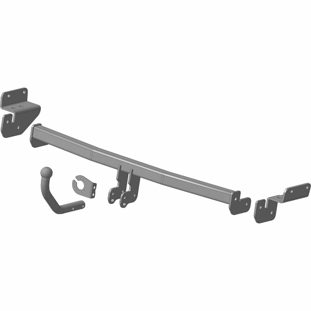 Фаркоп Трейлер для Hyundai Solaris седан/хетчбек 2010-2017, Kia Rio III седан/хетчбек 2011-2017 тип шара A 7243