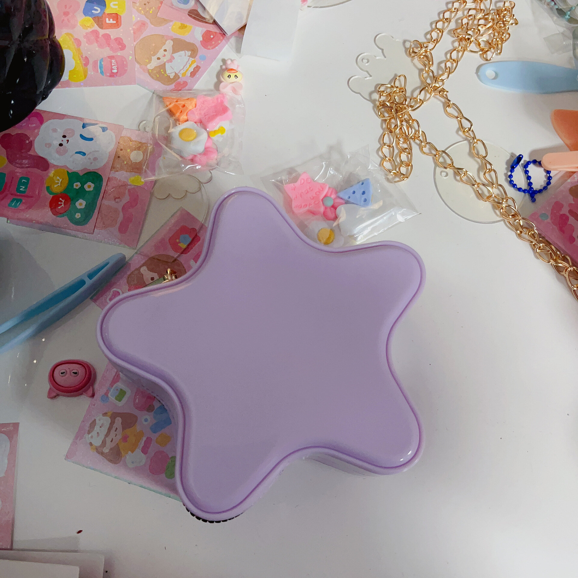 Звездная сумка, милая мультяшная сумка Guka, новая сумка 2025 года, женская сумка через плечо, модная сумка из желе, сумка через плечо для девочек