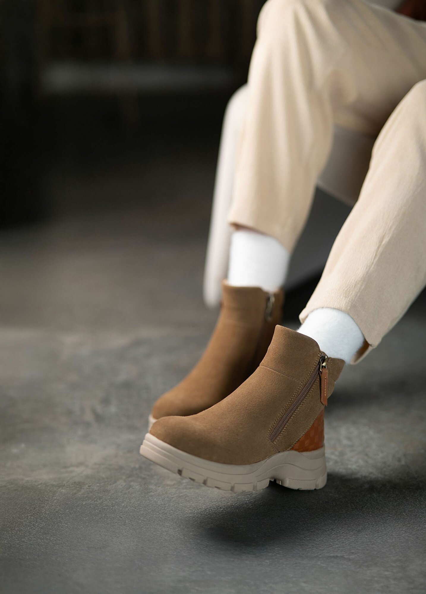 Ботинки женские зимние ортопедические коричневые ORTENBERG Lynn, арт. 15.26