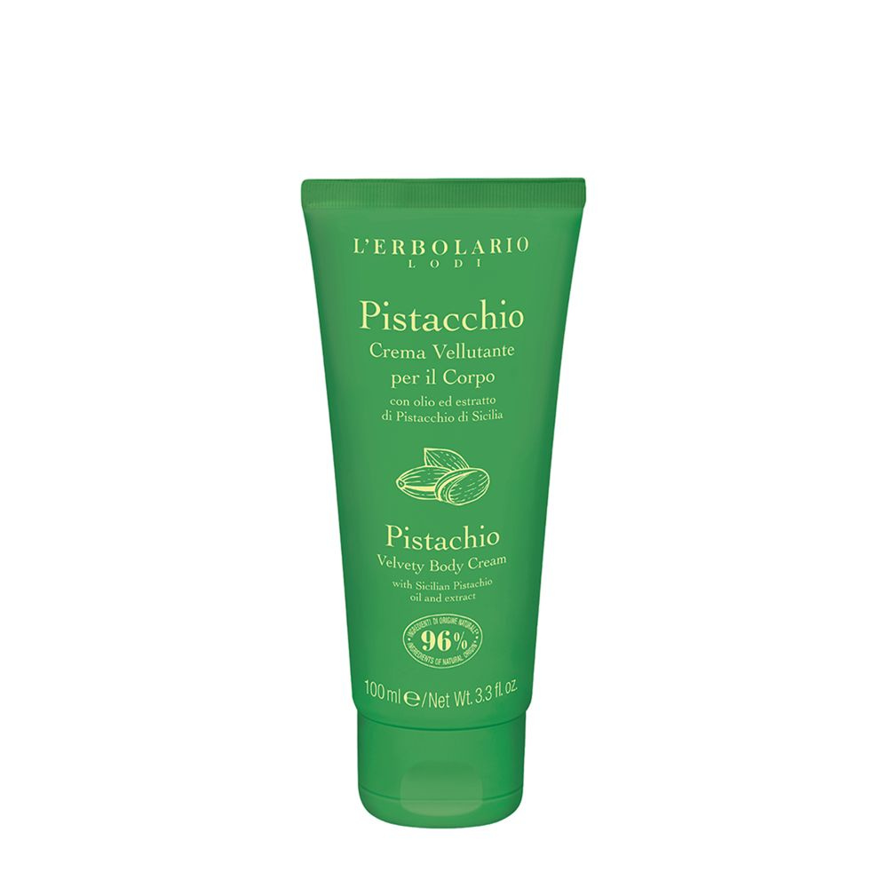 Крем для тела L`Erbolario Pistachio Velvety Body Cream c вельветовой текстурой, 100 мл