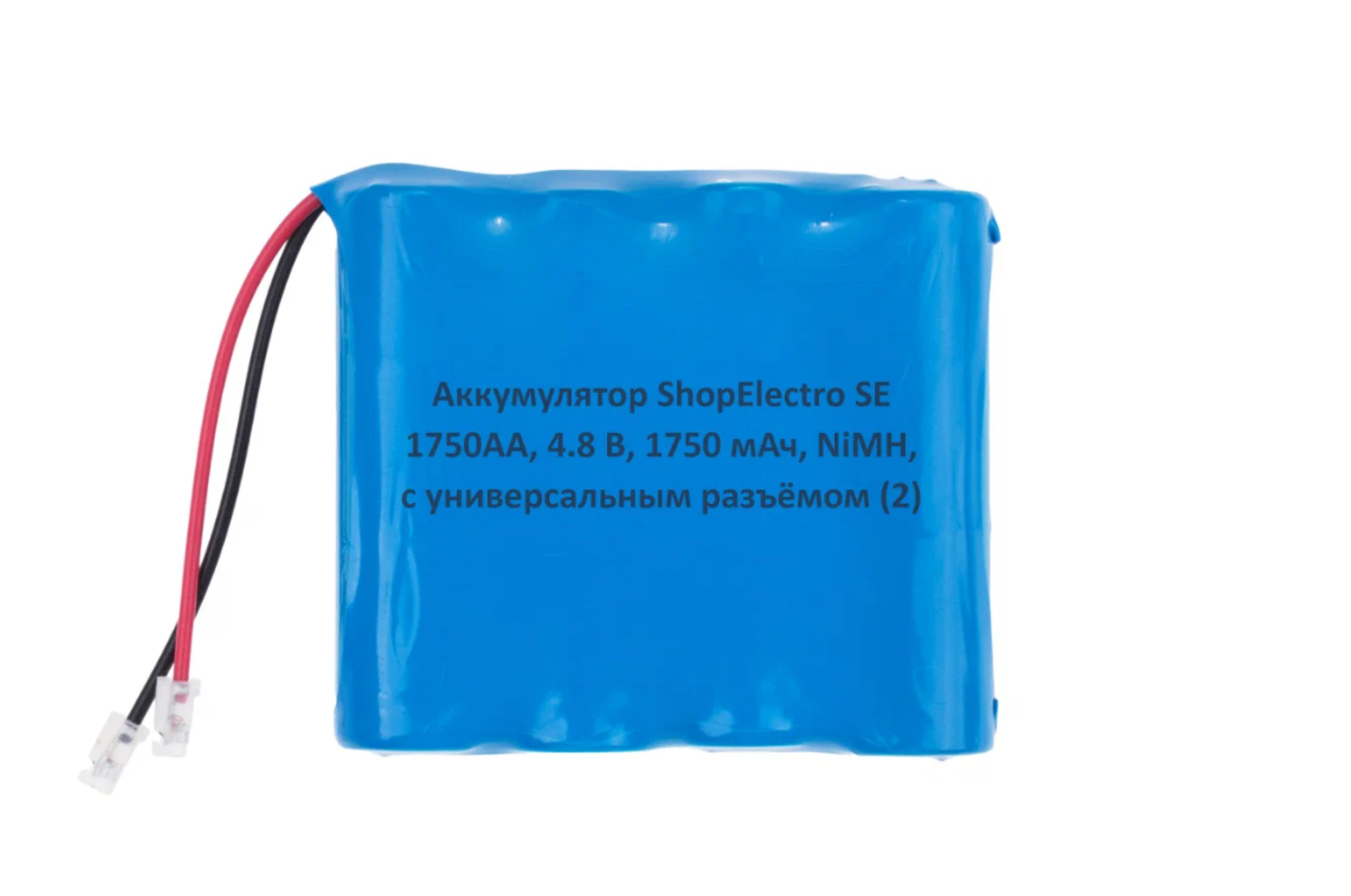 Аккумулятор ShopElectro SE1750АА, 4.8 В, 1750 мАч/ 4.8 V, 1750 mAh, NiMH, с универсальным разъёмом (1)