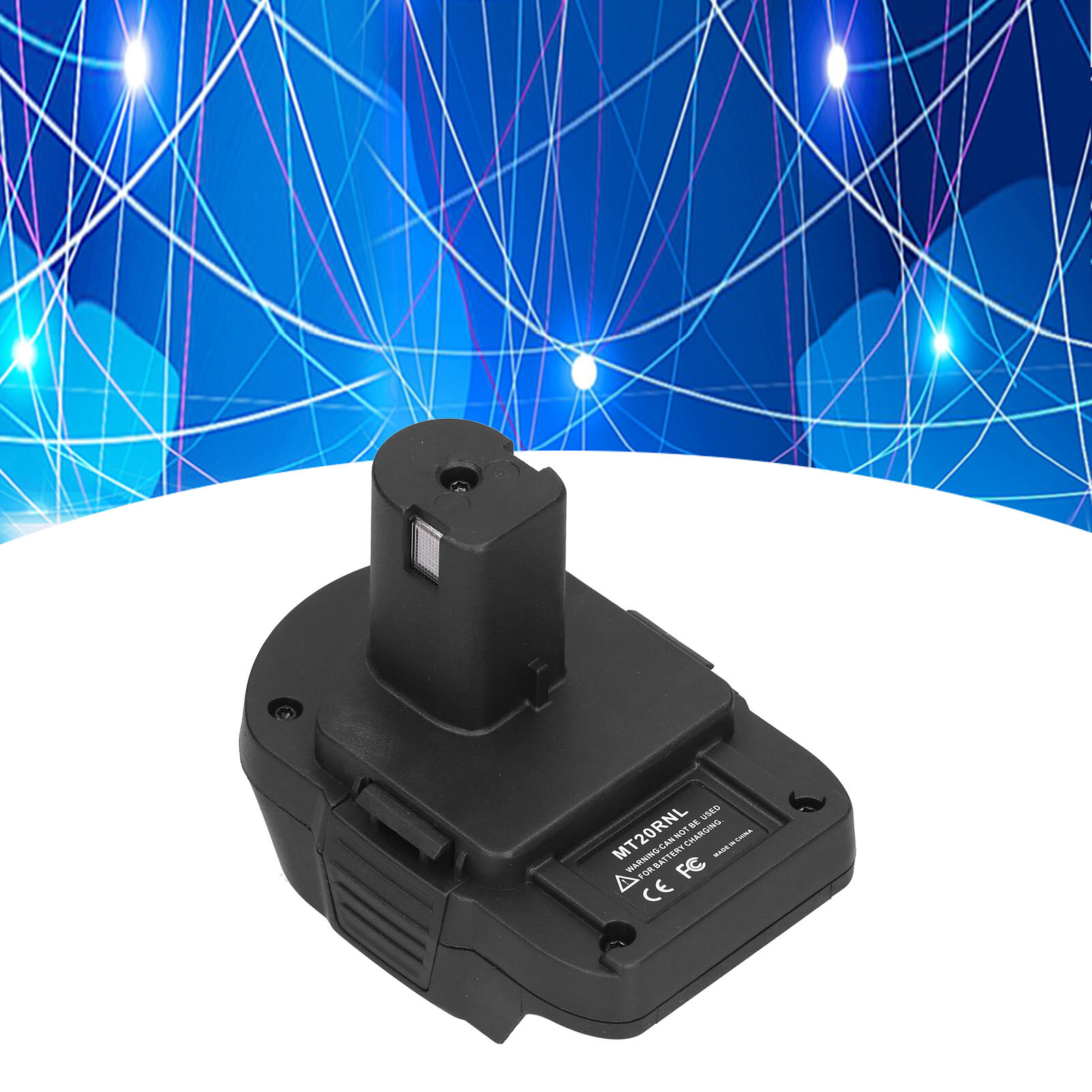 Адаптер аккумуляторной батареи для литиевых аккумуляторов 20 (18) В для никелевых электроинструментов Ryobi с латунным соединительным элементом