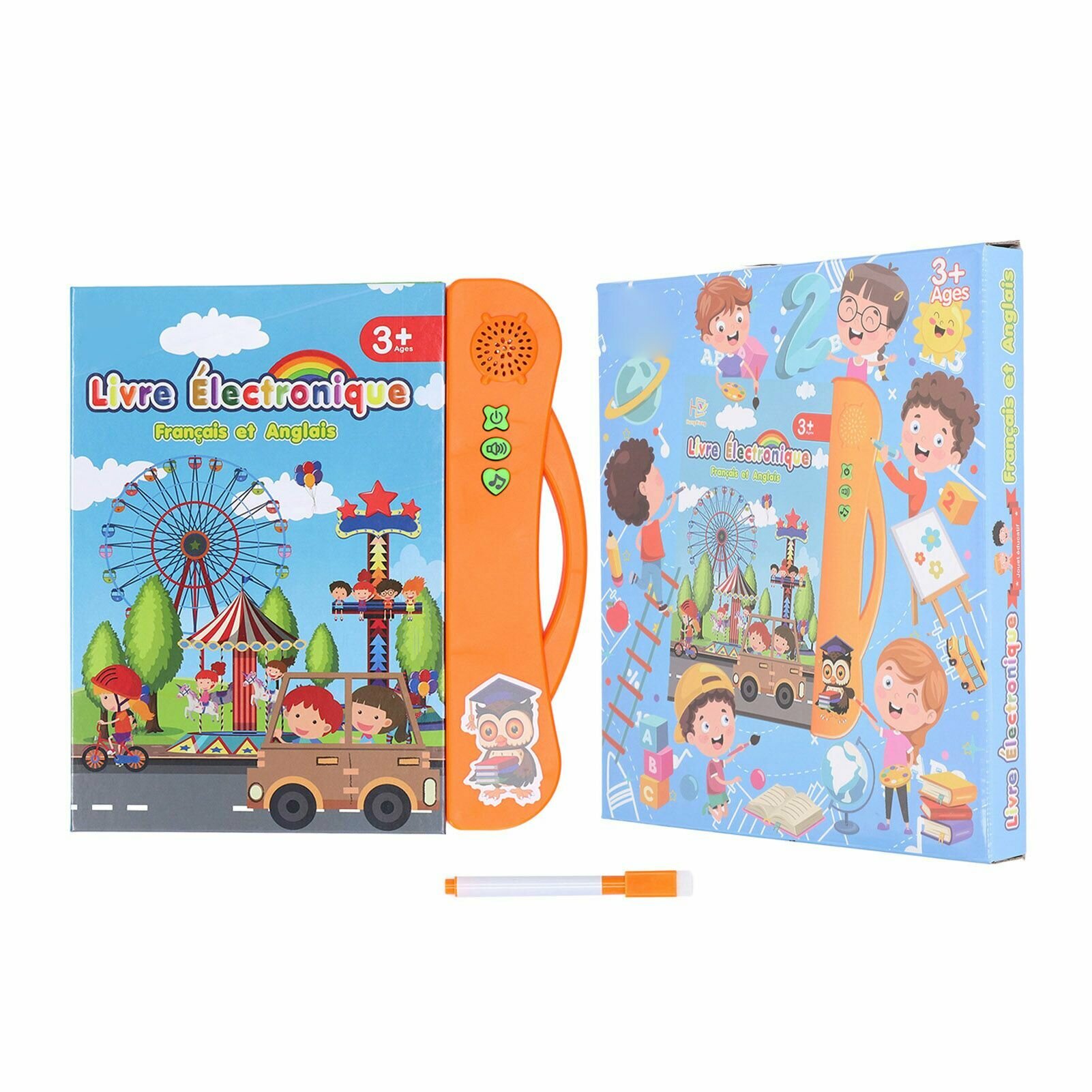 Французская звукокнига, английская музыка, ДР, интерактив