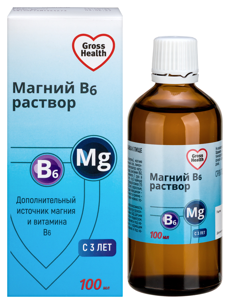 Магний витамин В6 раствор