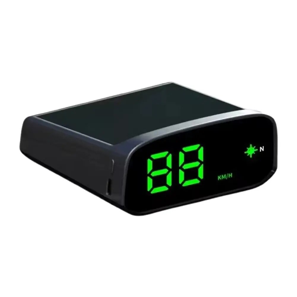 Автомобильный Спидометр С Солнечной Батареей, Проекционный Дисплей, GPS, Цифровой Интеллектуальный Датчик Освещенности, HUD
