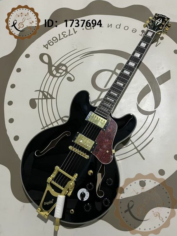 Джазовая гитара 6-струнная 335, изготовленная в Китае