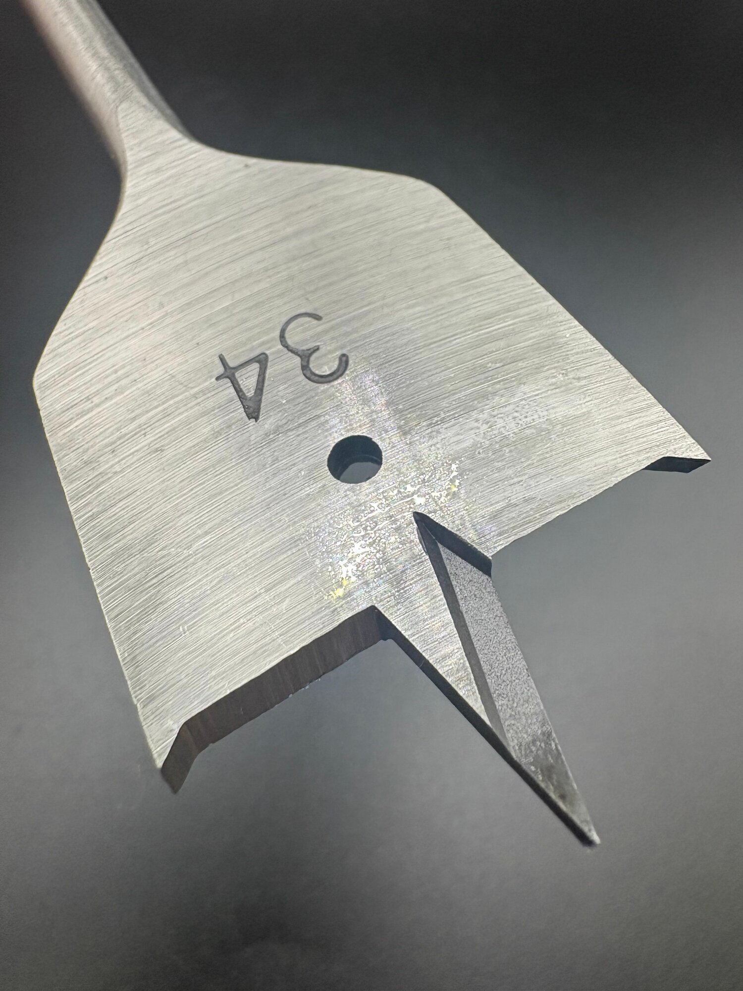 Сверло плоскофрезерное перьевое по дереву 34 x 152 мм