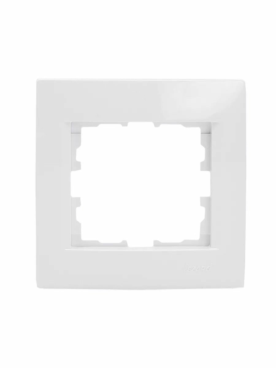 Рамка 1-м KARINA LIFE горизонт. бел. LEZARD 708-0200-146