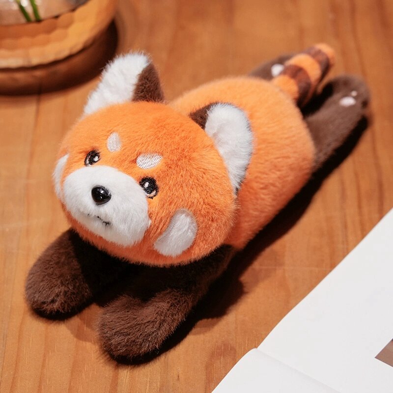 26 см Плюшевый Браслет Оранжевый Панда с Гибкими Ногами, Мягкая Игрушка для Детей, Милый Акцессуар
